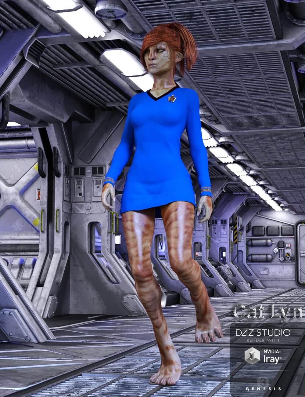 Cat Lyn for Genesis 3 Female - Daz Content by Marcius