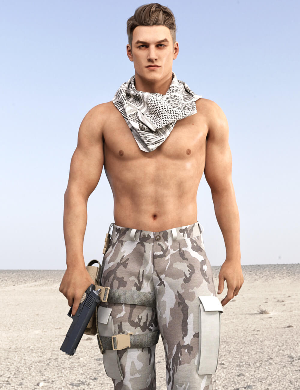 MR Bronson for Genesis 9 - Daz Content by Marcius