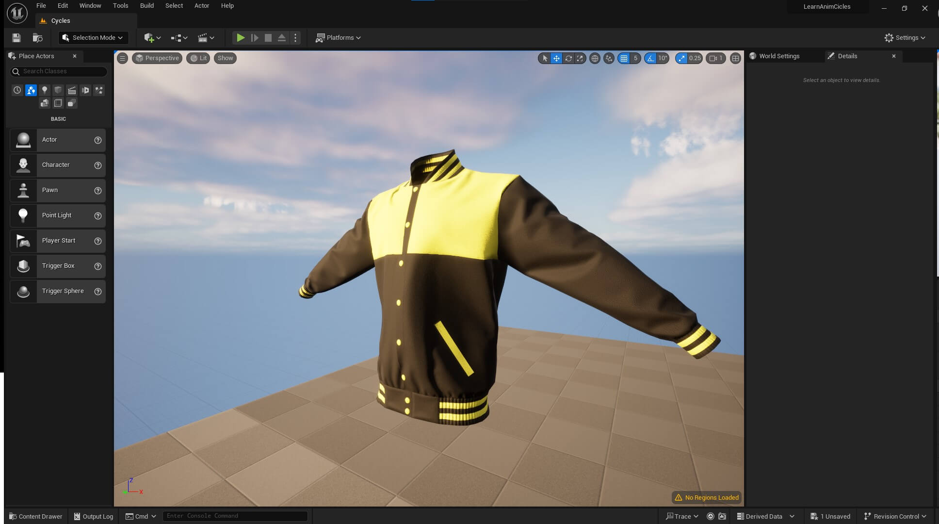 College Bomber Jacket - 3D Model by MarcM