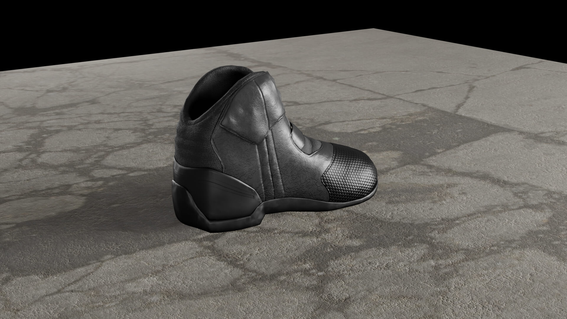 Motorcycle Boots - 3D Model by MarcM