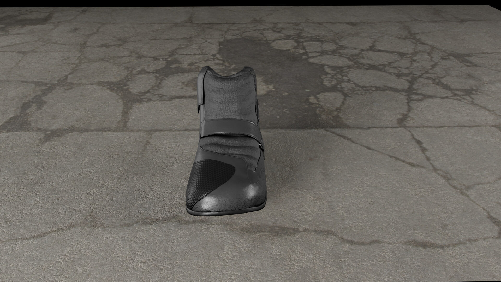 Motorcycle Boots - 3D Model by MarcM