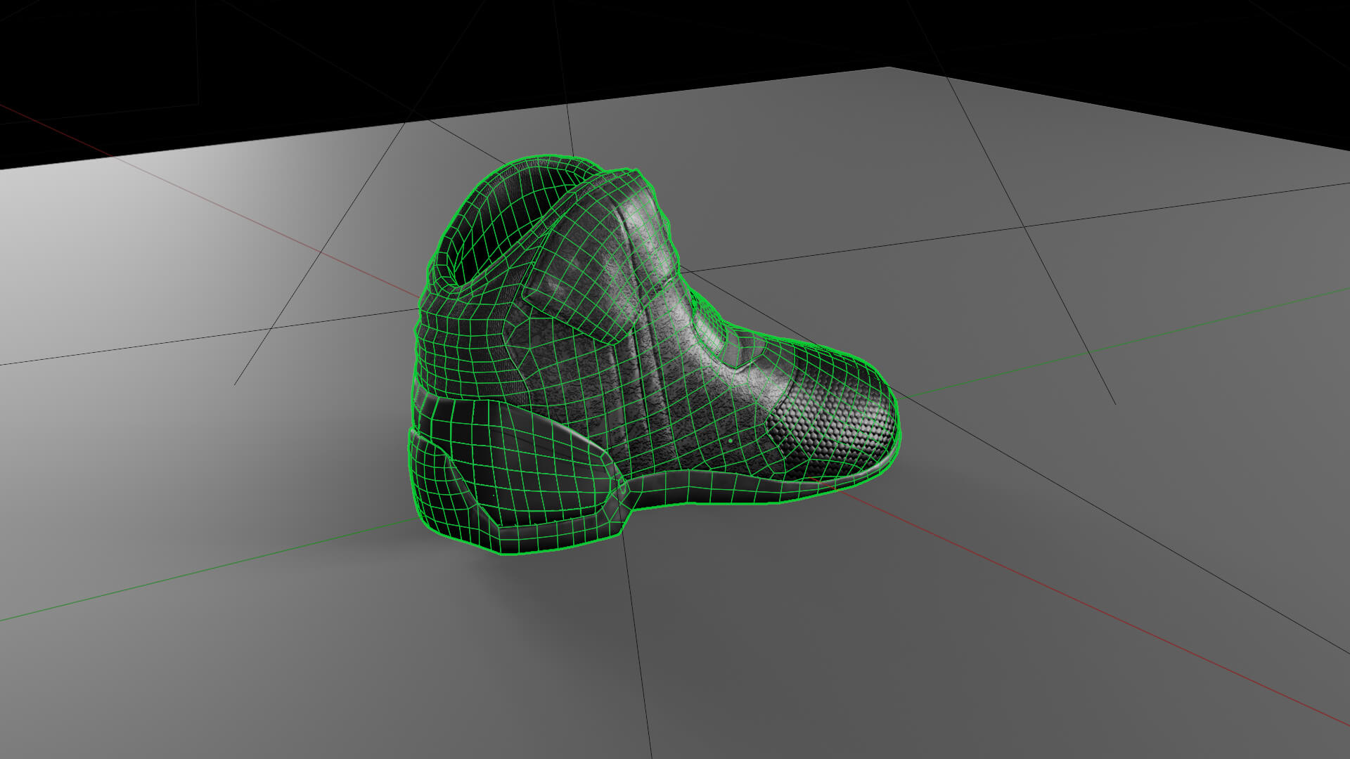 Motorcycle Boots - 3D Model by MarcM