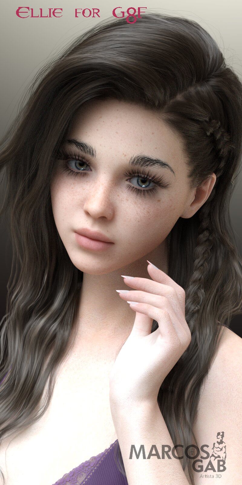 Ellie For Genesis 8 Female - Daz Content by MarcosGAB