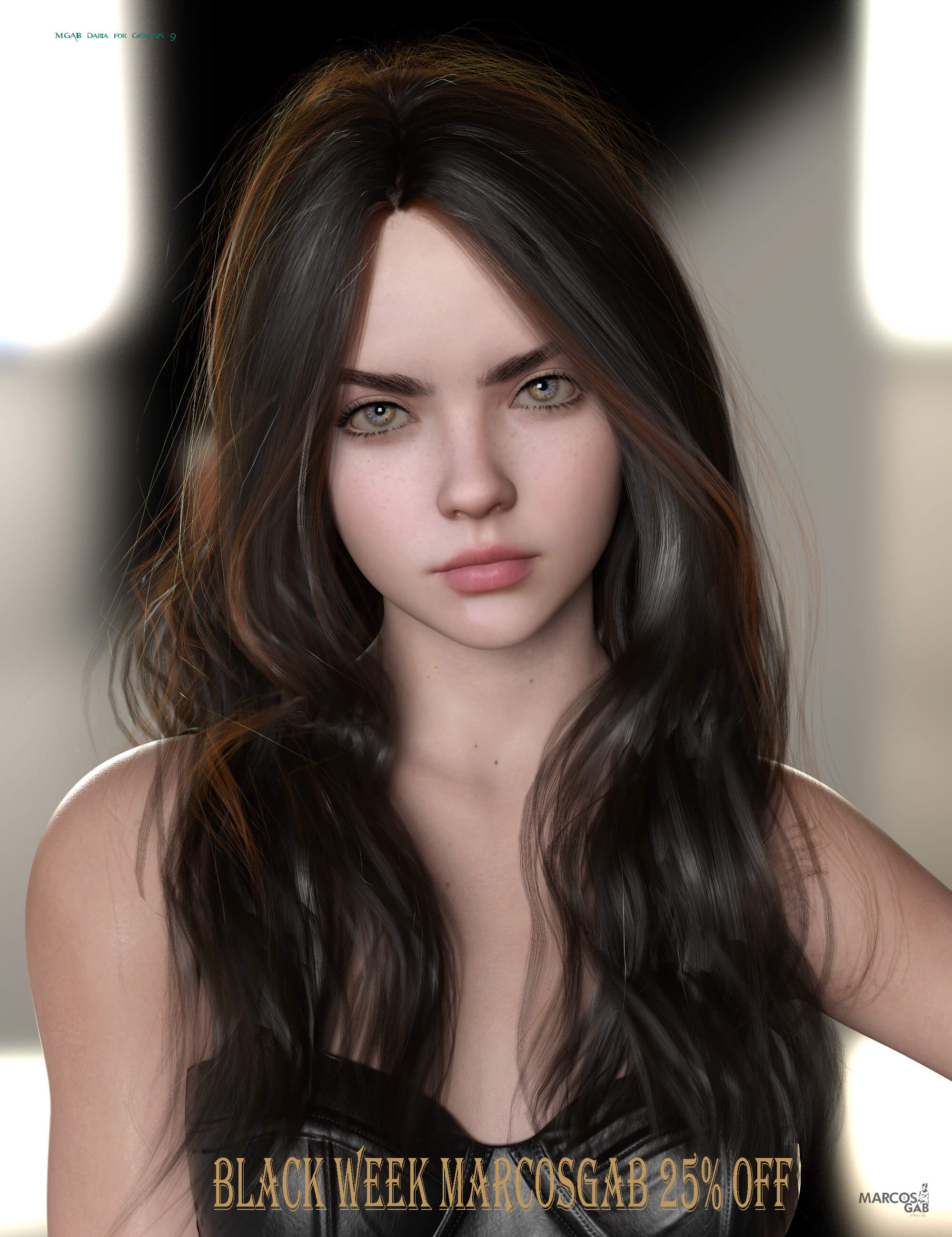 Black Week!!!! 3D Render, Digital Art by MarcosGAB