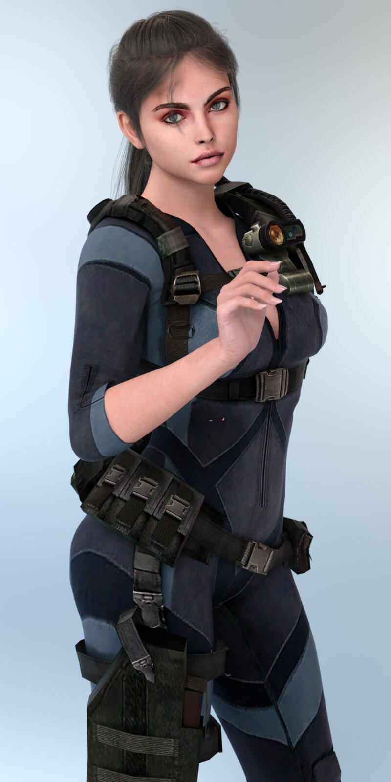 Jill Revelations DAZ Studio 3D Render, Digital Art by MarcosGAB