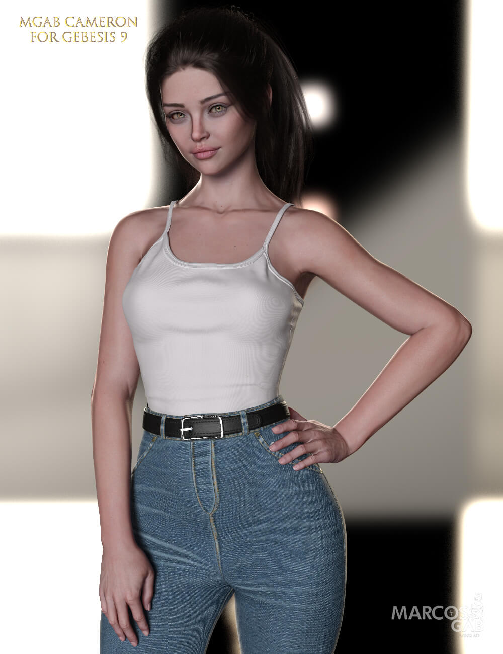 MGAB Cameron 3D Render, Digital Art by MarcosGAB