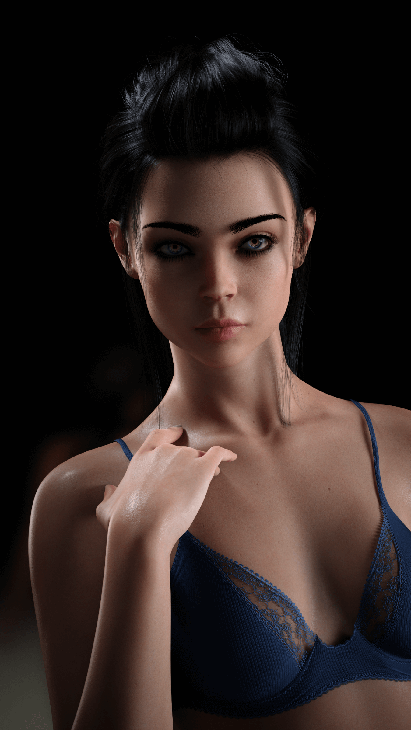 Mgab Margot For Genesis 9 3d Render Digital Art By Marcosgab