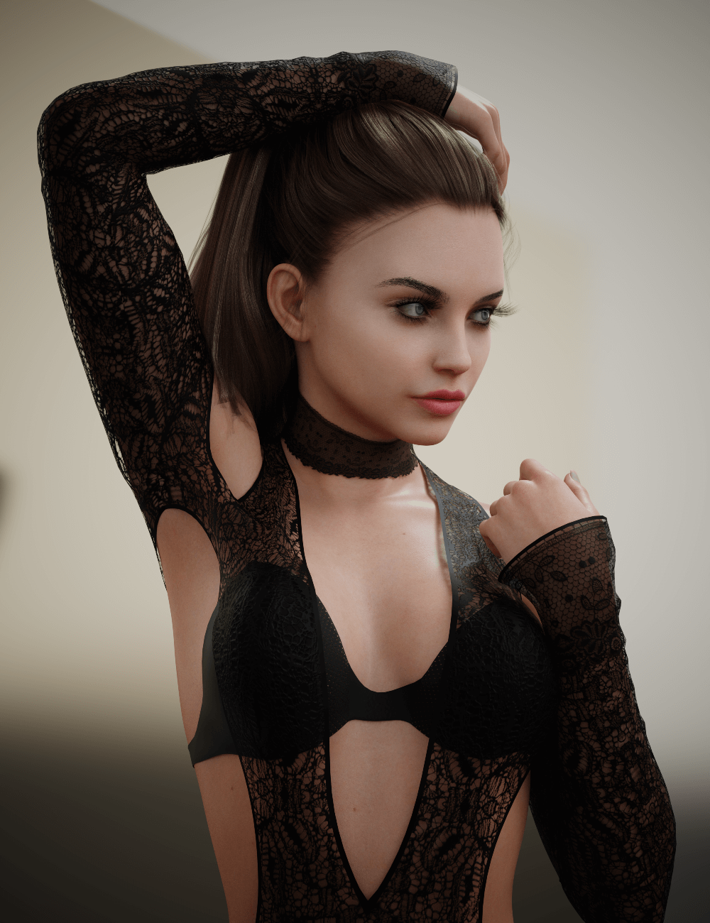 MGAB Nanda for Genesis 8 Female 3D Render by MarcosGAB