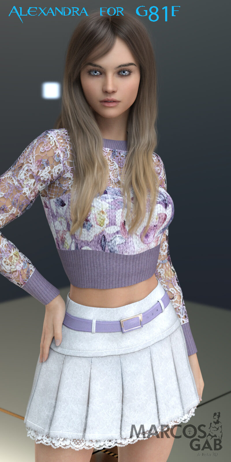 MGAB Alexandra for Genesis 8.1 Female - Daz Content by MarcosGAB