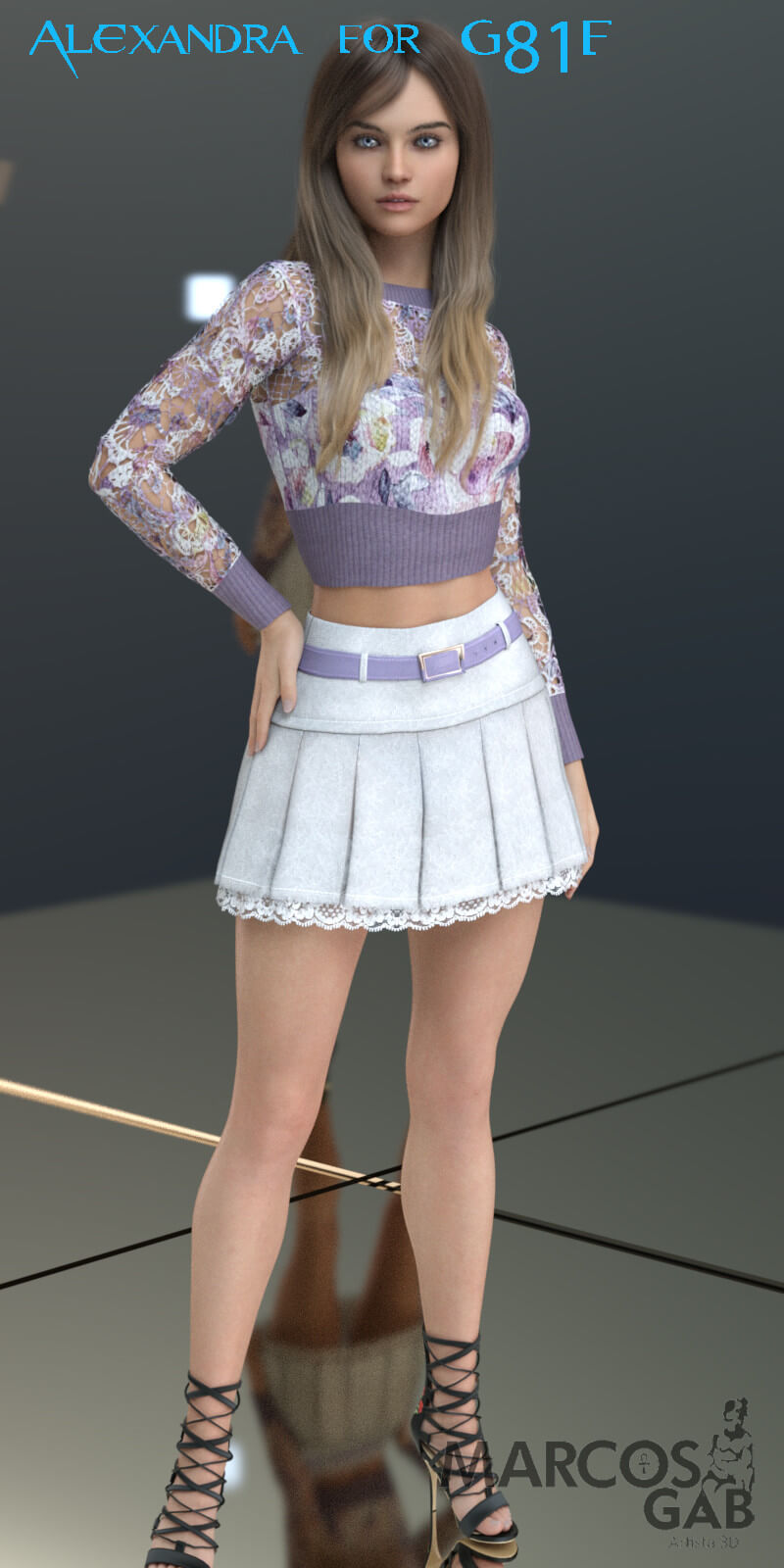 MGAB Alexandra for Genesis 8.1 Female - Daz Content by MarcosGAB