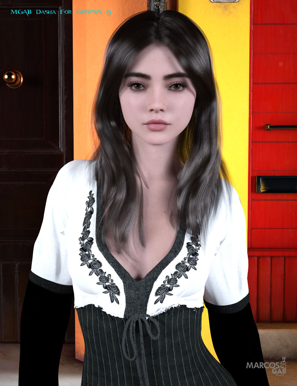 Mgab Dasha For Genesis 9 Daz Content By Marcosgab
