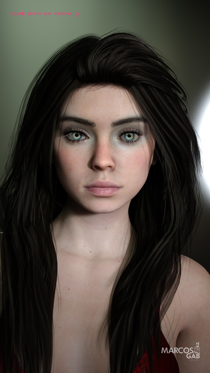 MGAB Daysy for Genesis 9 - Daz Content by MarcosGAB