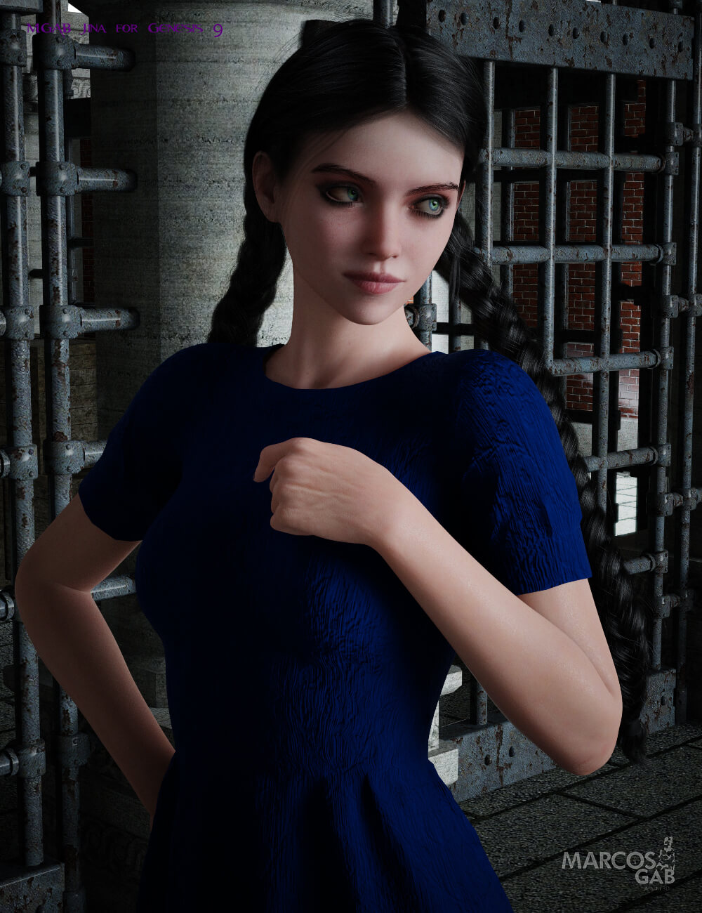 MGAB Jina for Genesis 9 - Daz Content by MarcosGAB