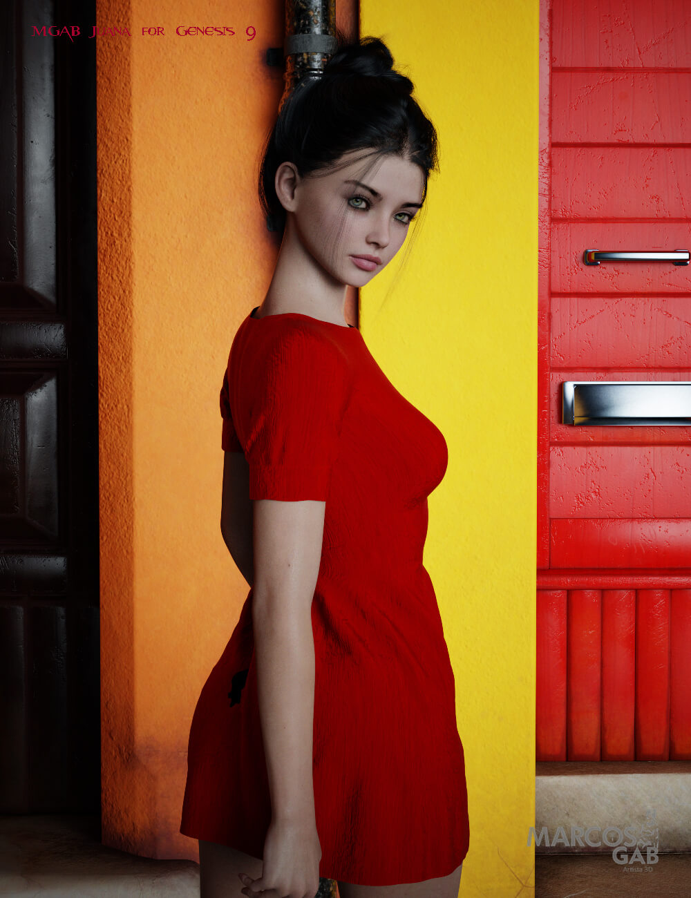 MGAB Juana for Genesis 9 - Daz Content by MarcosGAB