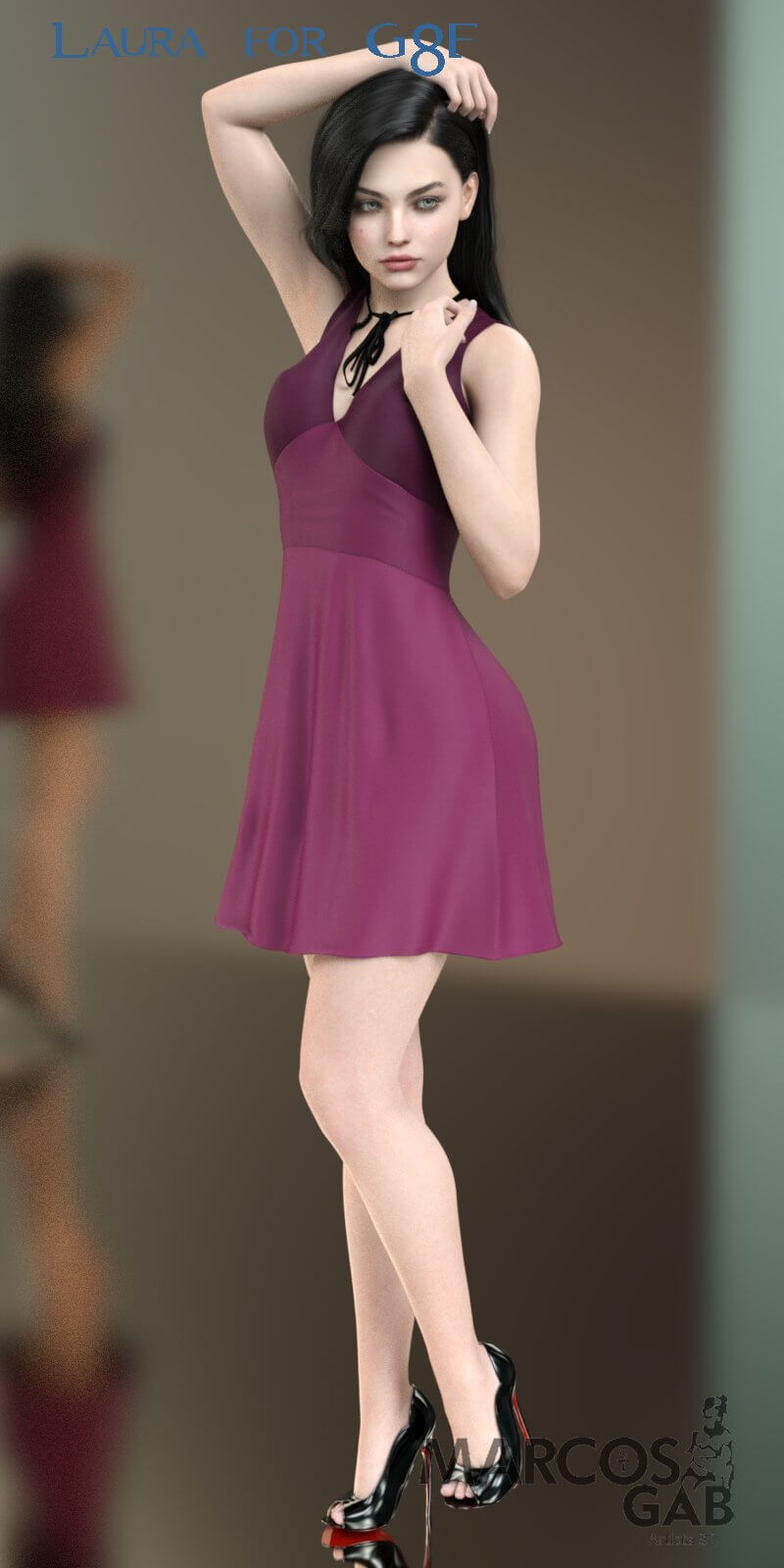 Mgab Laura For Genesis 8 1 Female Daz Content By Marcosgab