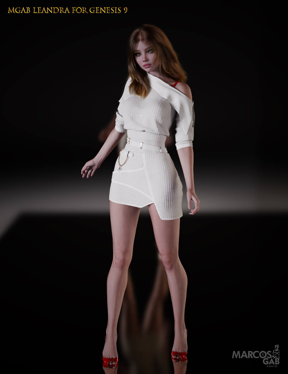 MGAB Leandra for Genesis 9 - Daz Content by MarcosGAB