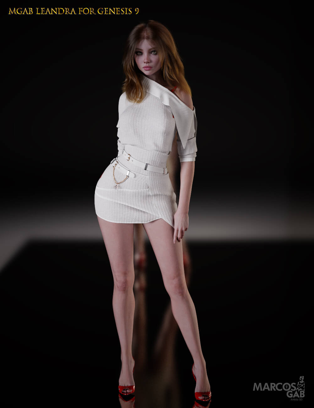 MGAB Leandra for Genesis 9 - Daz Content by MarcosGAB