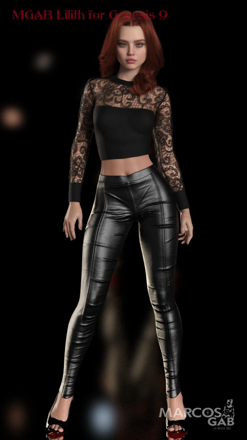 MGAB Lilith for Genesis 9 - Daz Content by MarcosGAB