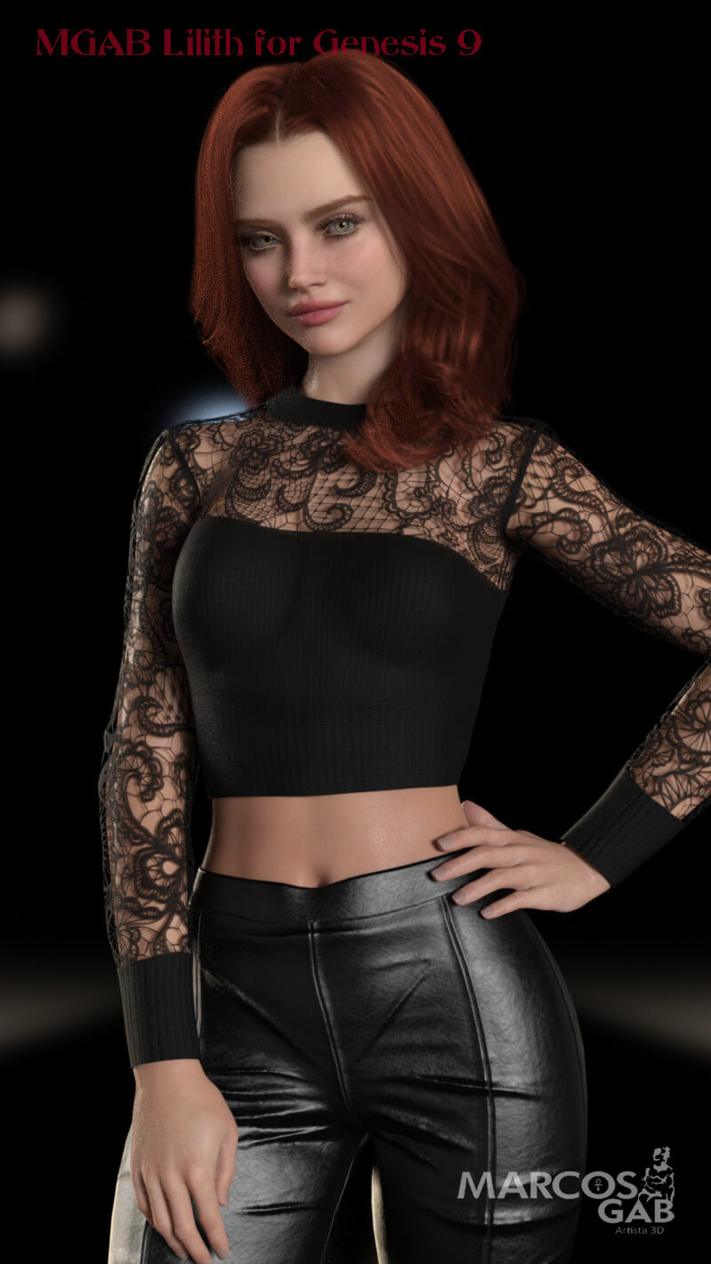 MGAB Lilith for Genesis 9 - Daz Content by MarcosGAB
