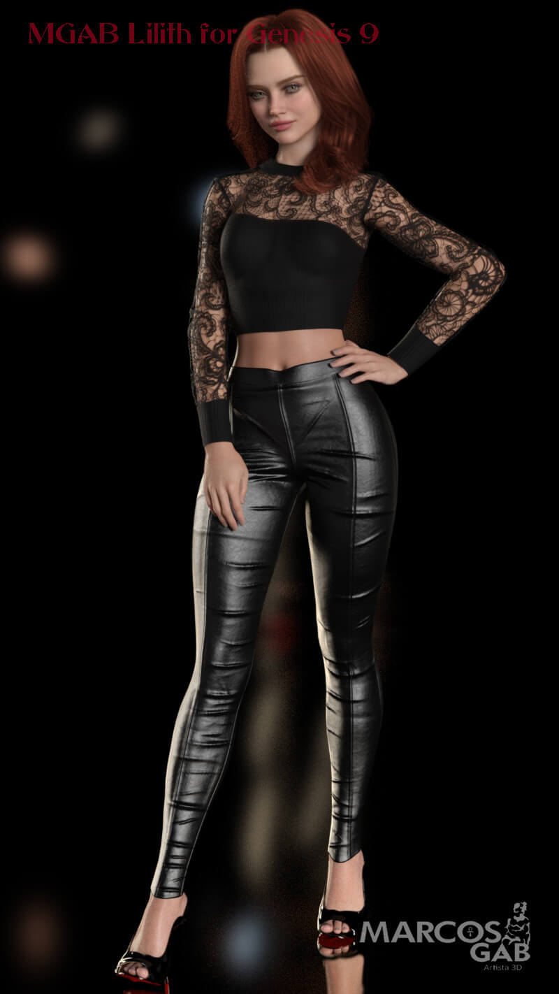 MGAB Lilith for Genesis 9 - Daz Content by MarcosGAB