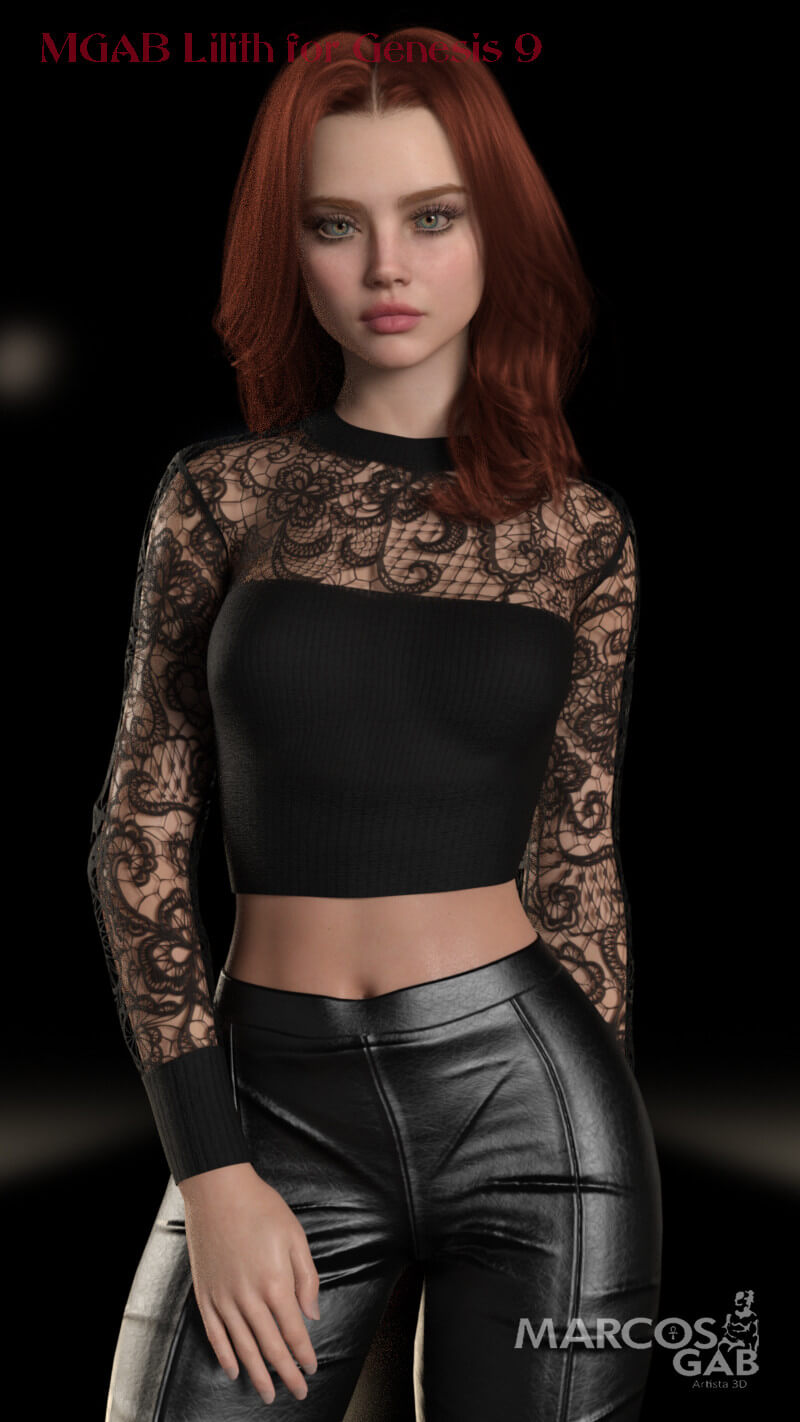MGAB Lilith for Genesis 9 - Daz Content by MarcosGAB