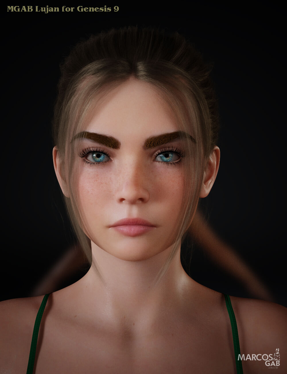 MGAB Lujan for Genesis 9 - Daz Content by MarcosGAB