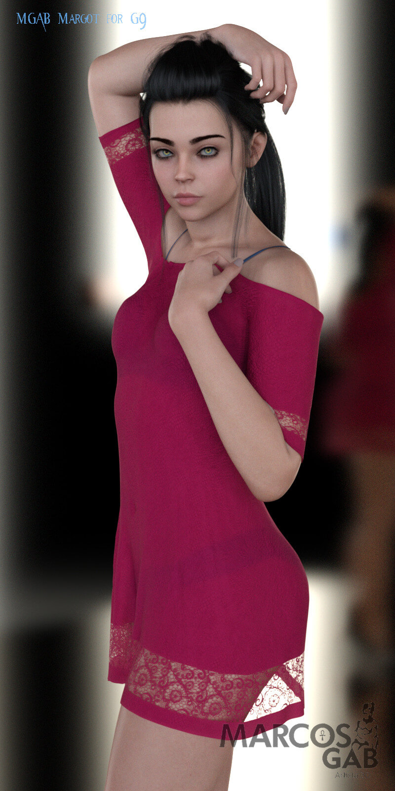 Mgab Margot For Genesis 9 Daz Content By Marcosgab