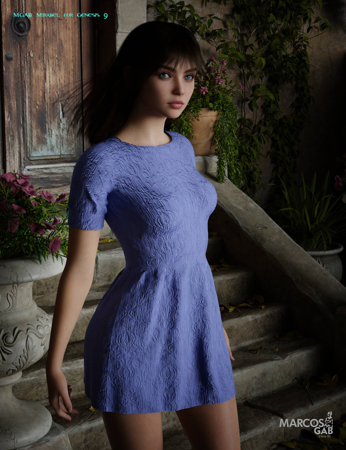 MGAB Mirabel for Genesis 9 - Daz Content by MarcosGAB