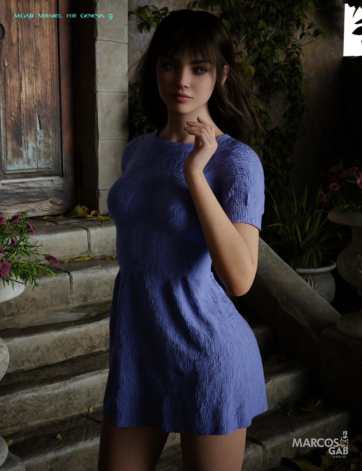 MGAB Mirabel for Genesis 9 - Daz Content by MarcosGAB