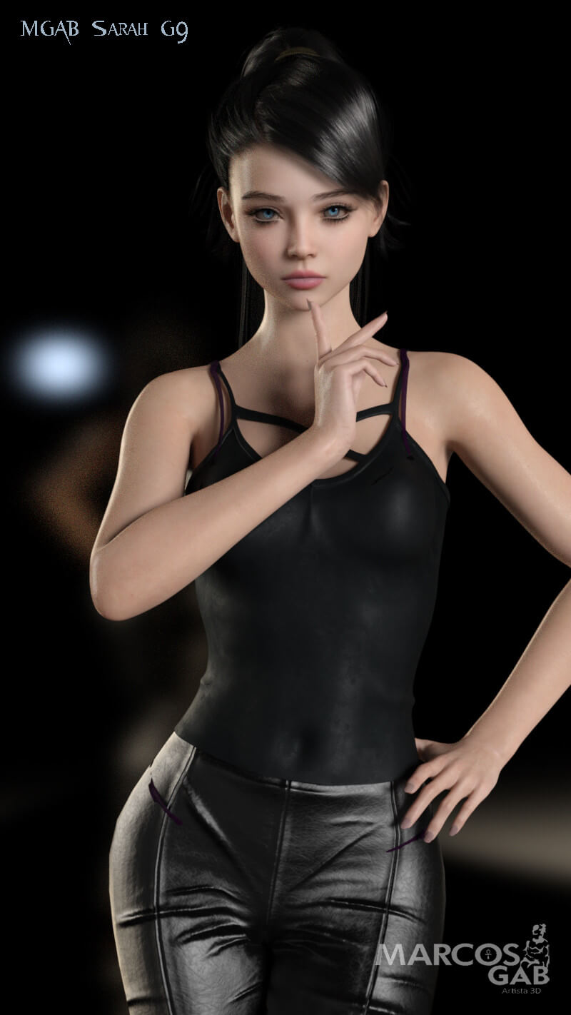 MGAB Sarah for Genesis 9 - Daz Content by MarcosGAB