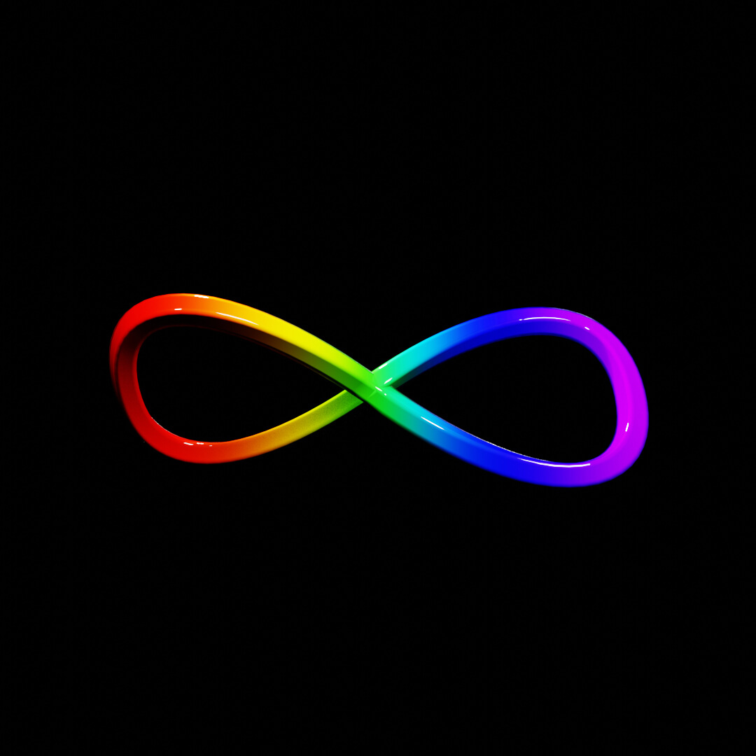Neurodiversity Symbol - Free 3D Model by MarieOnHeart