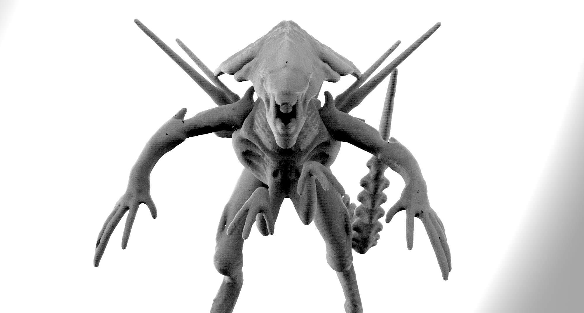 Aliens Xenomorph Queen - 3D Model by marigold