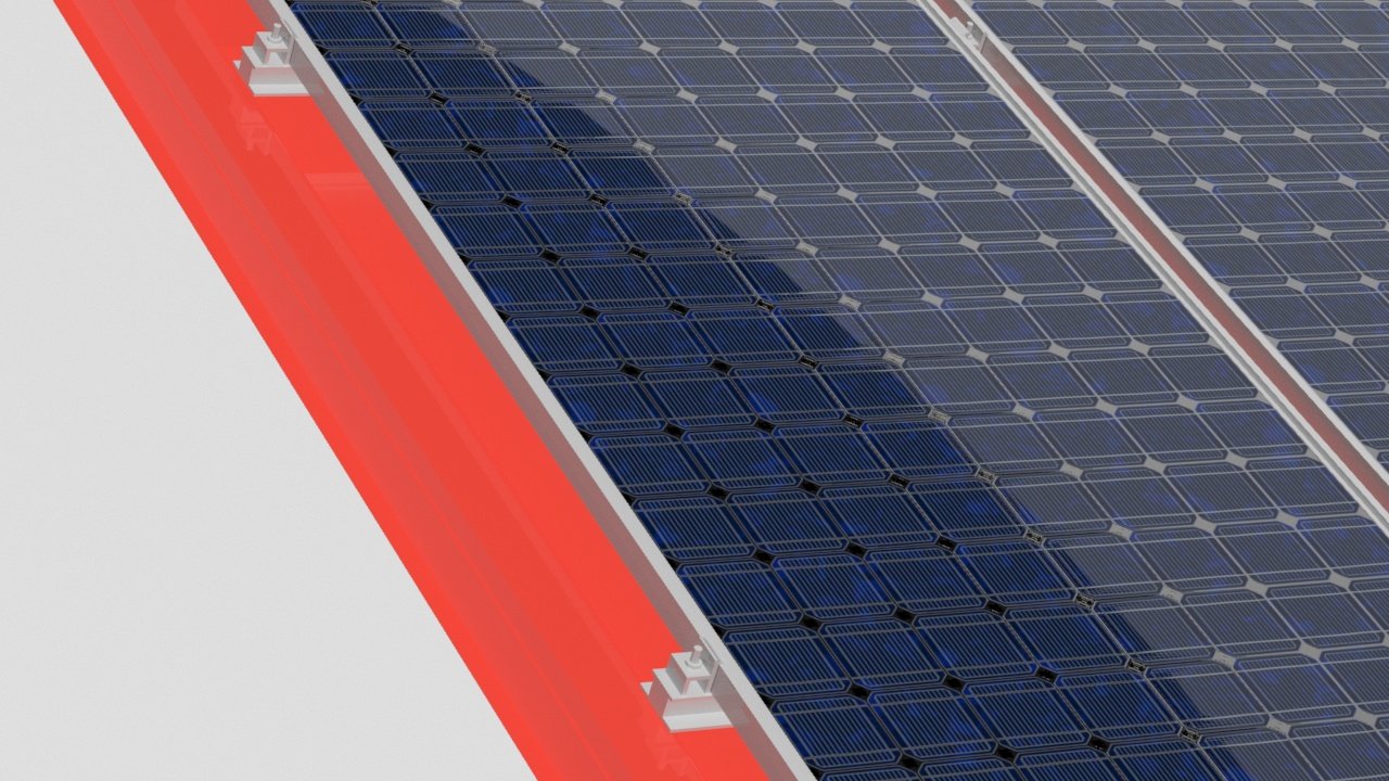 Solar Panel Roof - 3D Model by Marius B