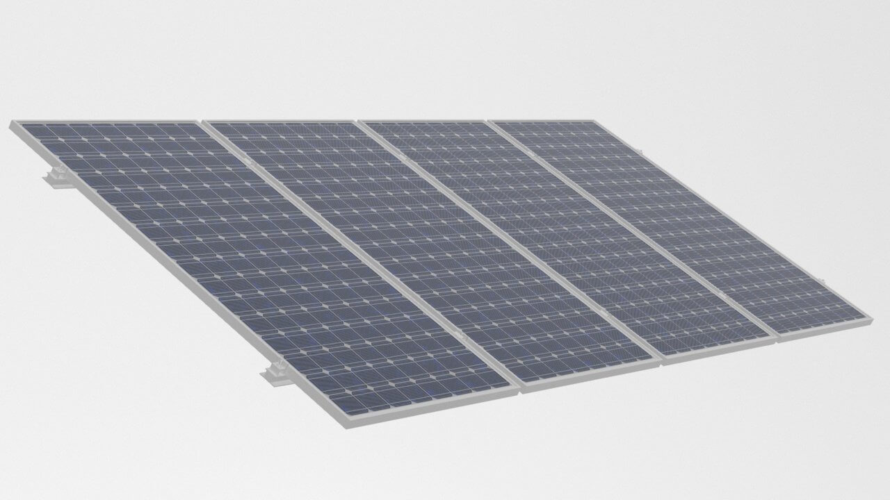 Solar Panel Roof - 3D Model by Marius B