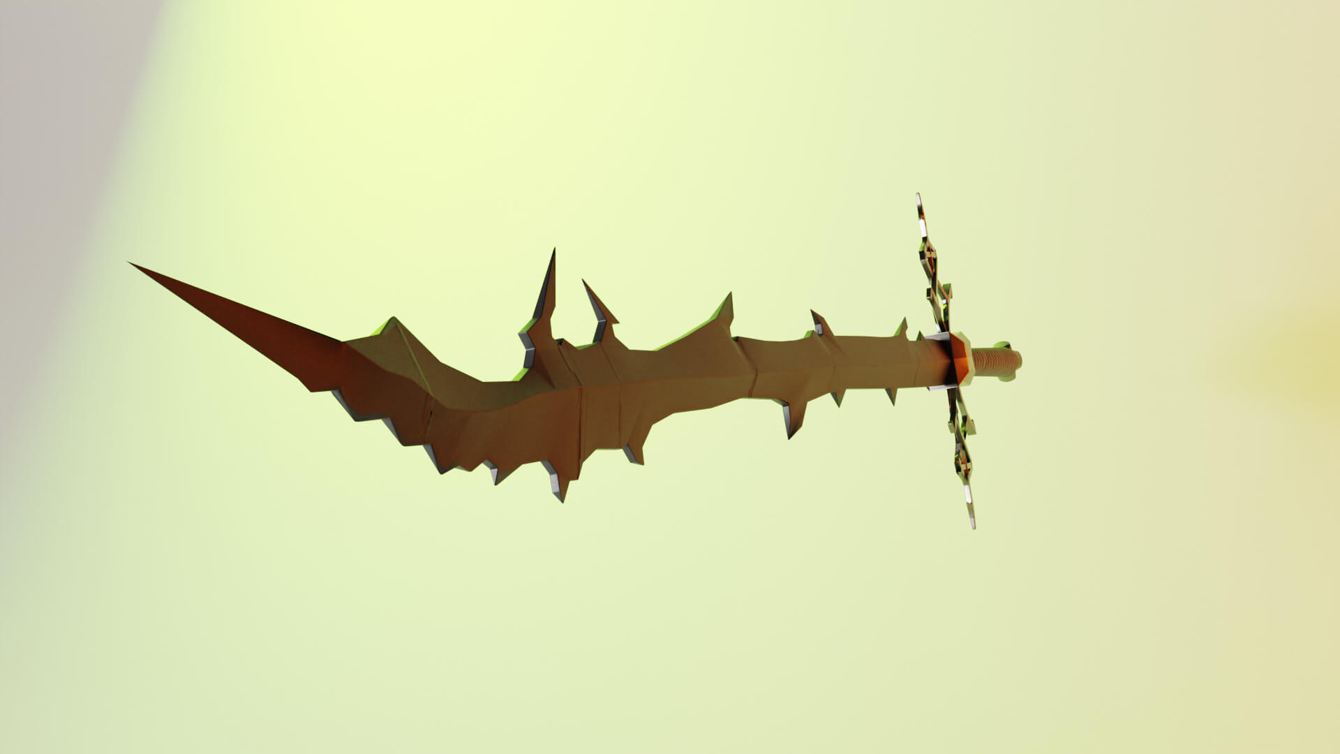 Broken Sword - Free 3D Model by MARKOaf