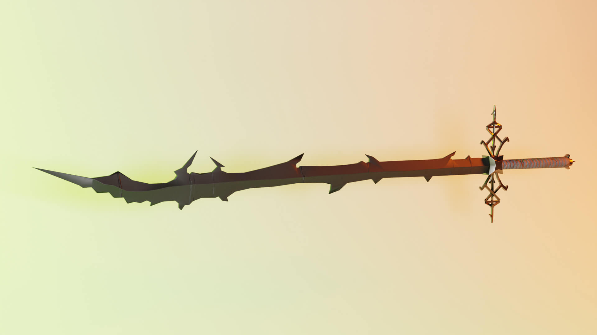 Broken Sword - Free 3D Model by MARKOaf