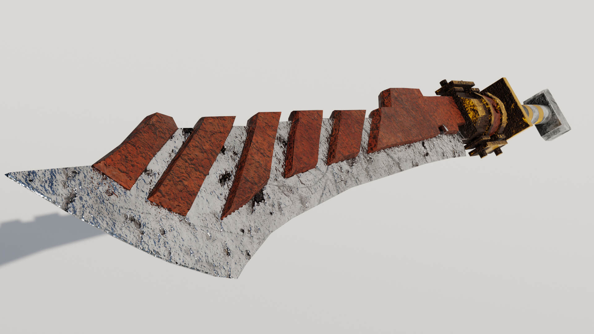 Junkey Sword - 3D Model by MARKOaf