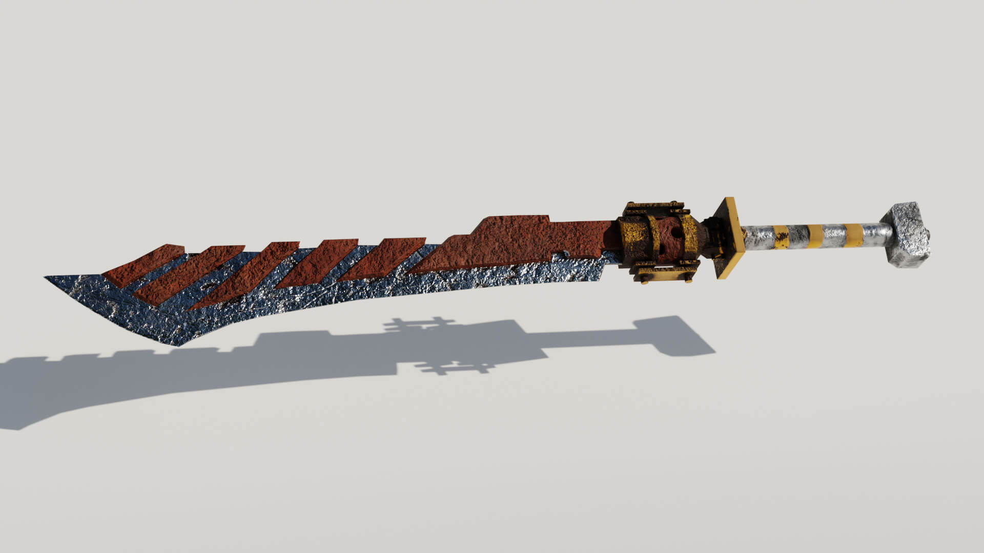 Junkey Sword - 3D Model by MARKOaf