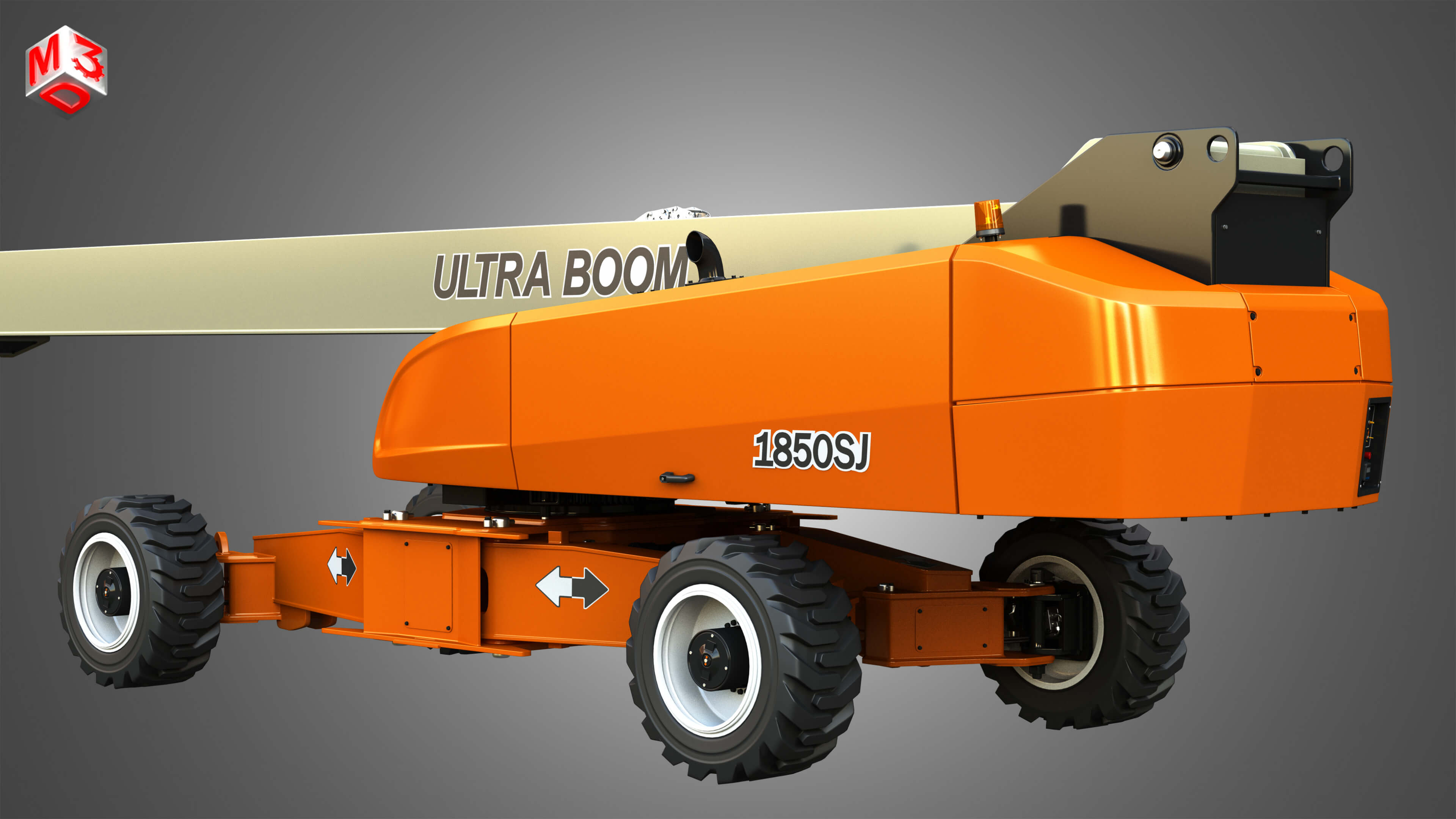 1850Sj Ultra Telescopic Boom Lift - 3D Model by Markos3d