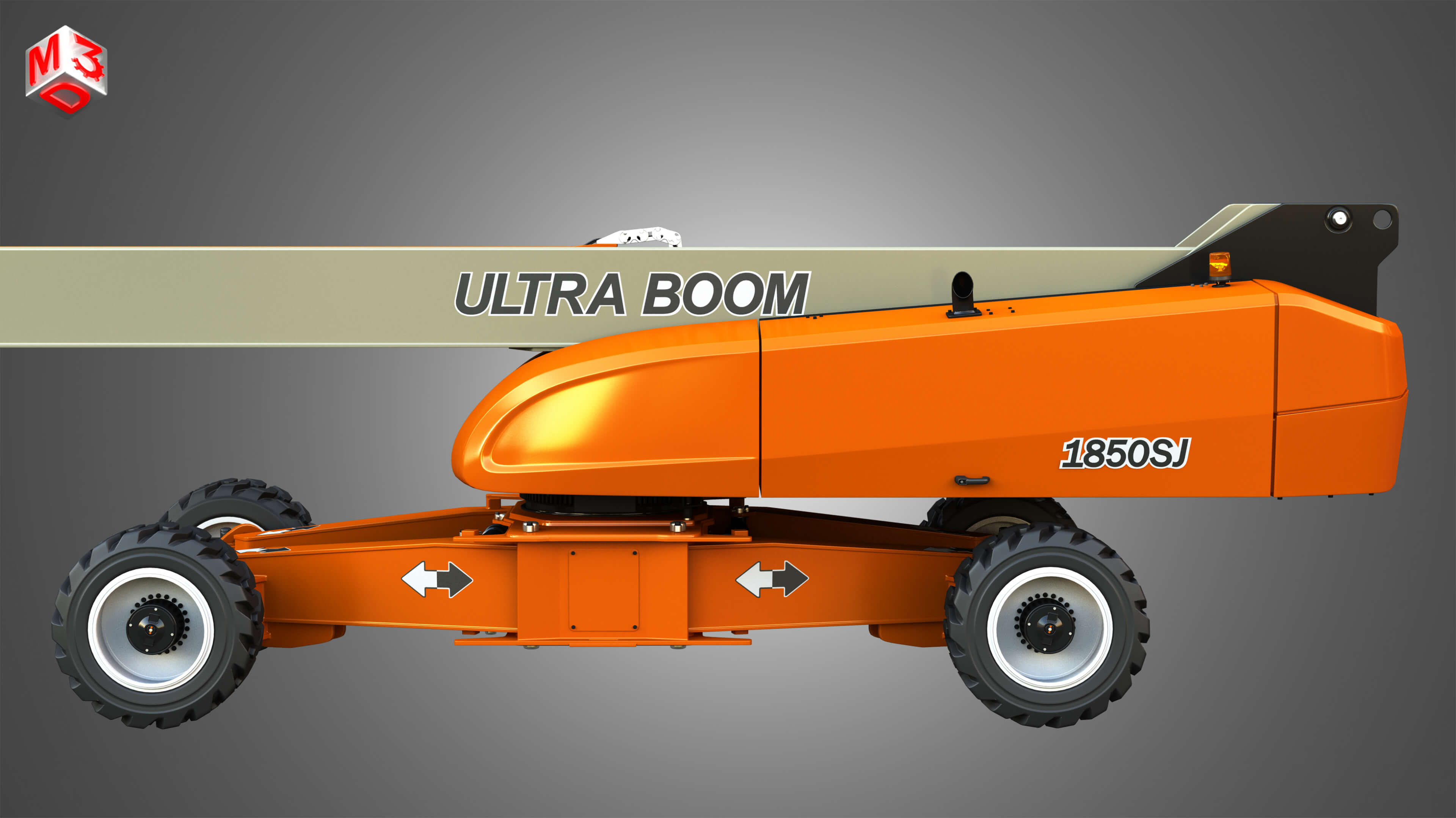 1850Sj Ultra Telescopic Boom Lift - 3D Model by Markos3d