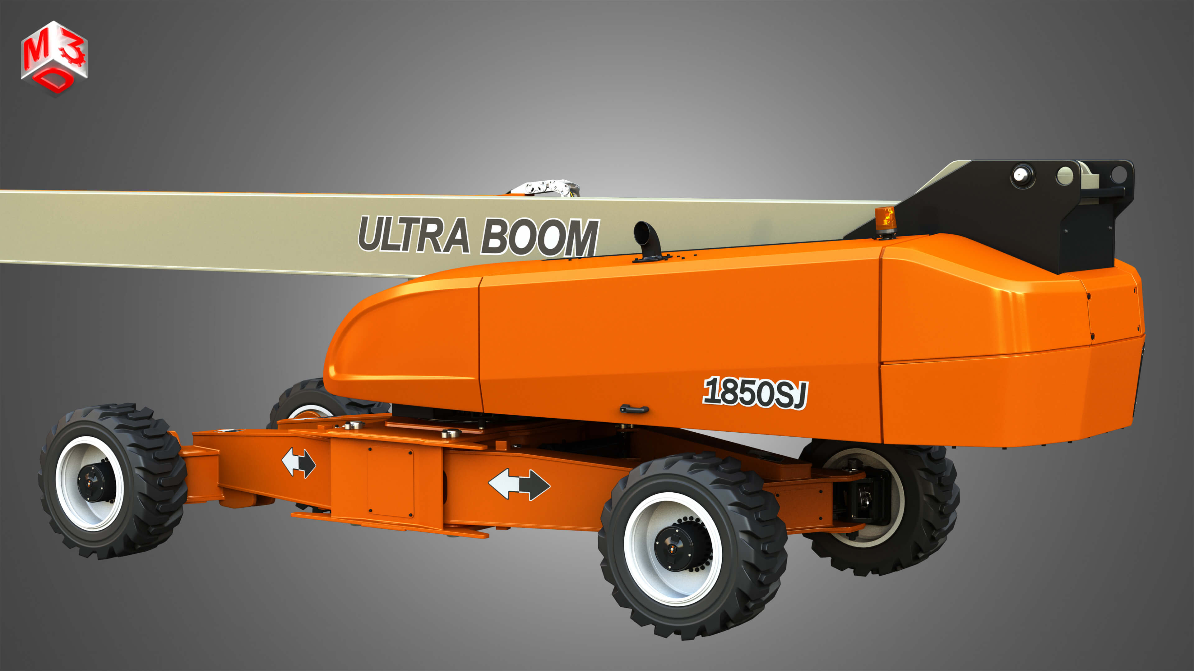 1850Sj Ultra Telescopic Boom Lift - 3D Model by Markos3d