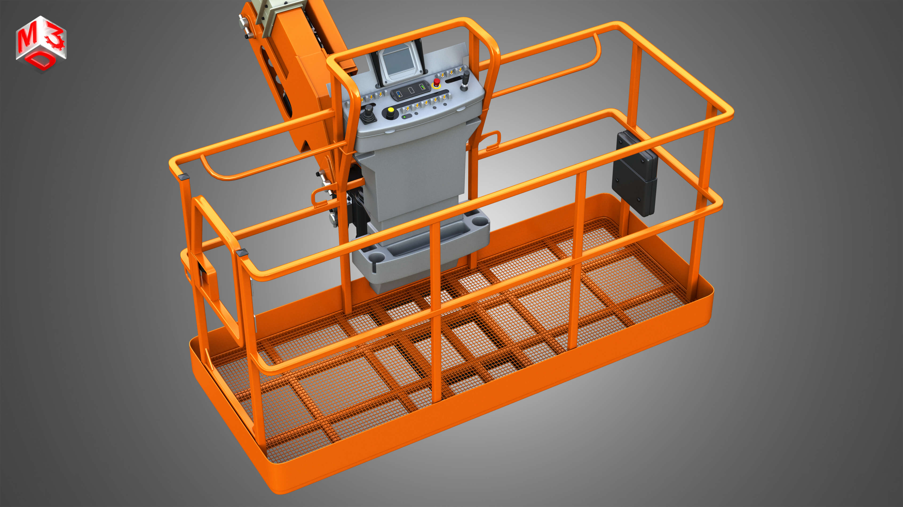 1850Sj Ultra Telescopic Boom Lift - 3D Model by Markos3d