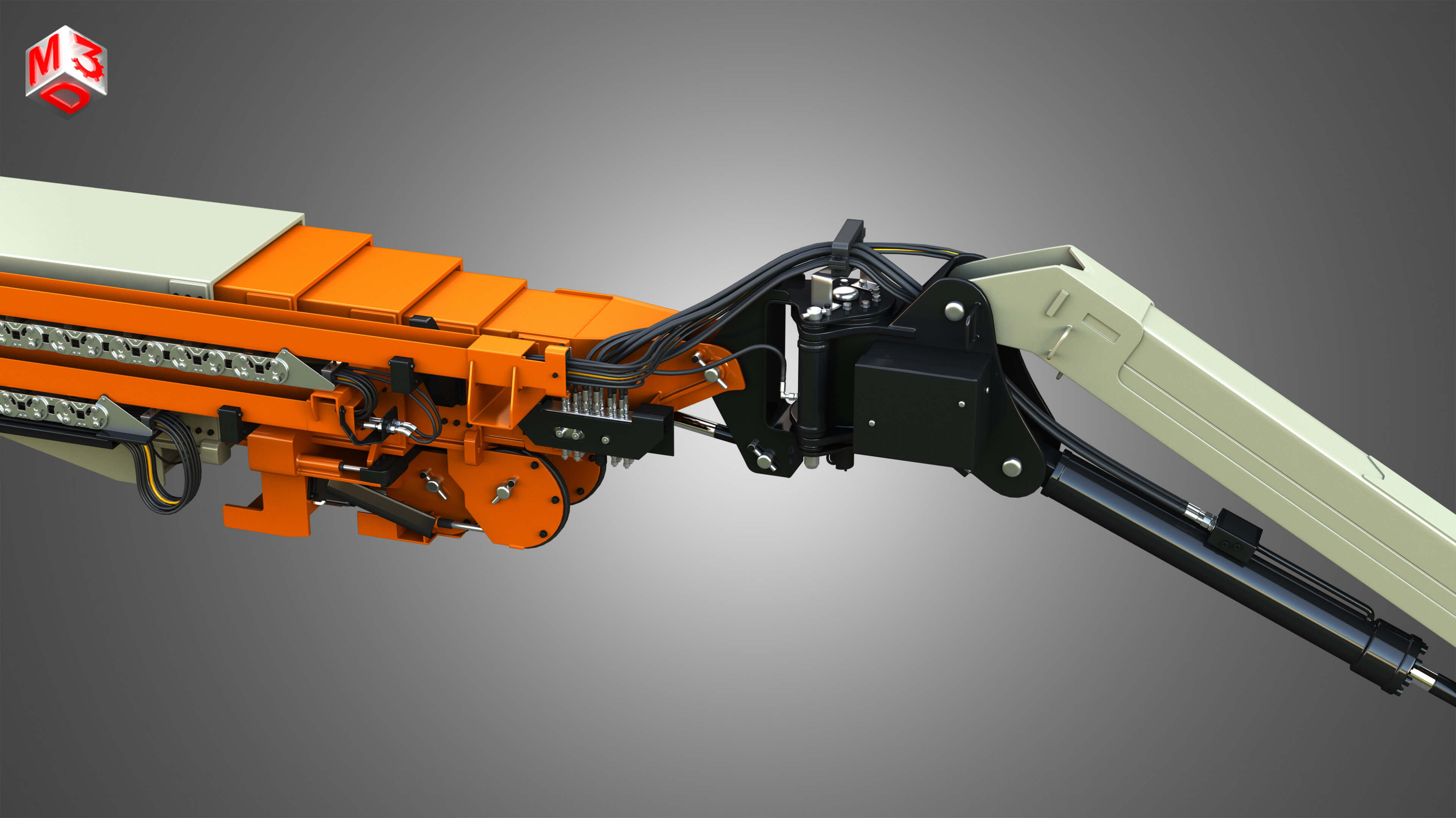 1850Sj Ultra Telescopic Boom Lift - 3D Model by Markos3d