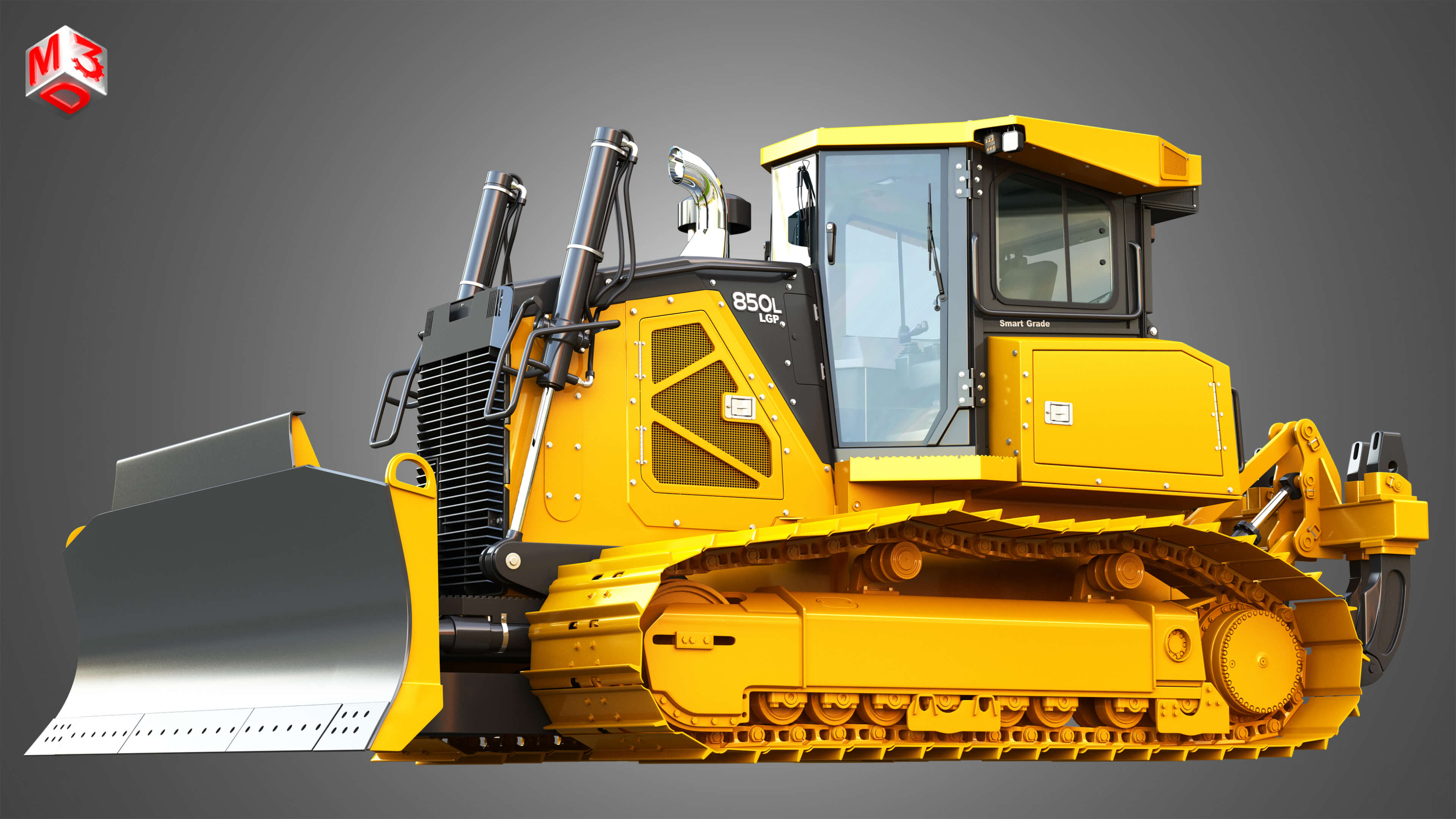 850L Lgp - Dozer 3D Model by Markos3d