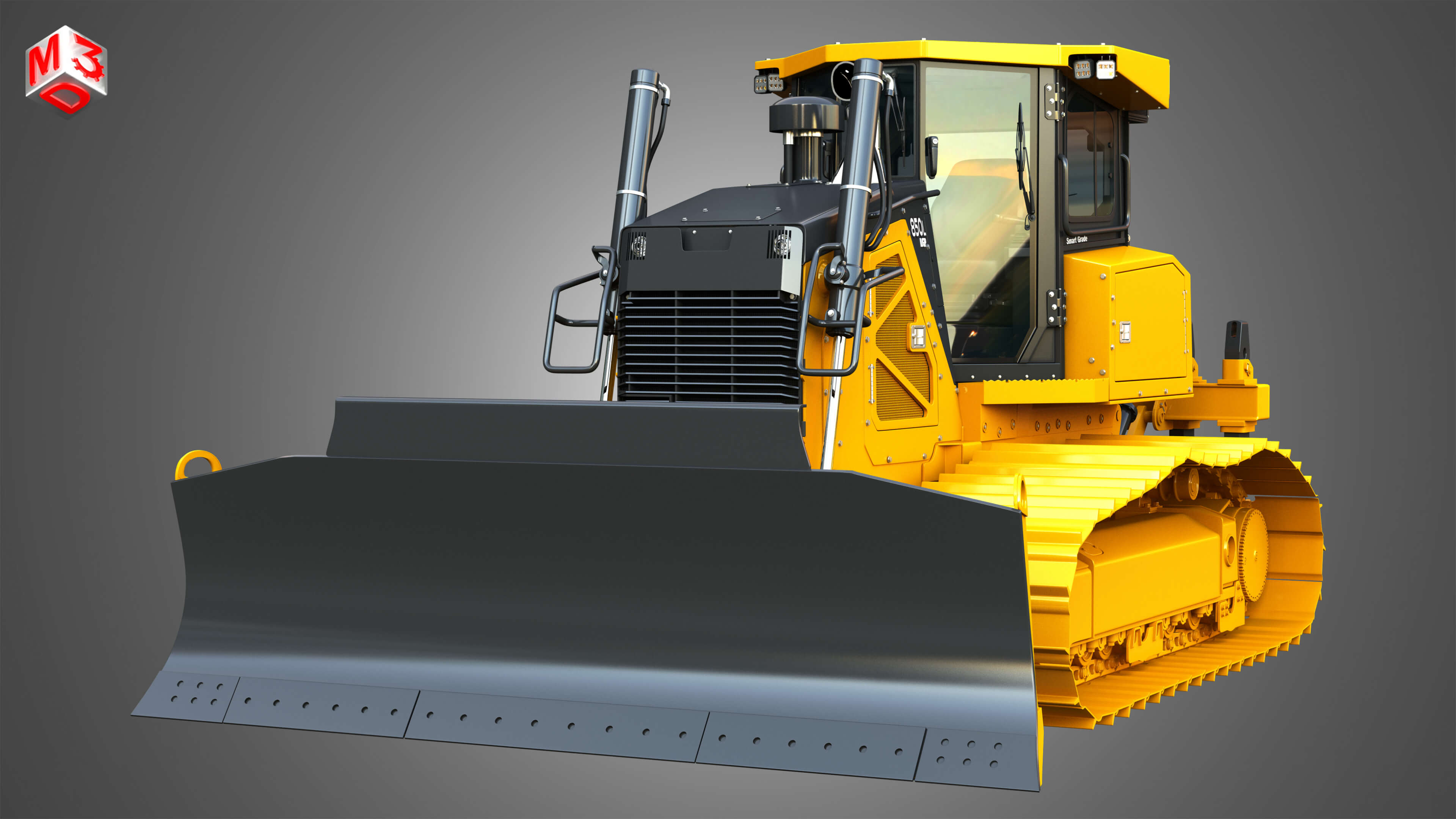 850L Lgp - Dozer 3D Model by Markos3d