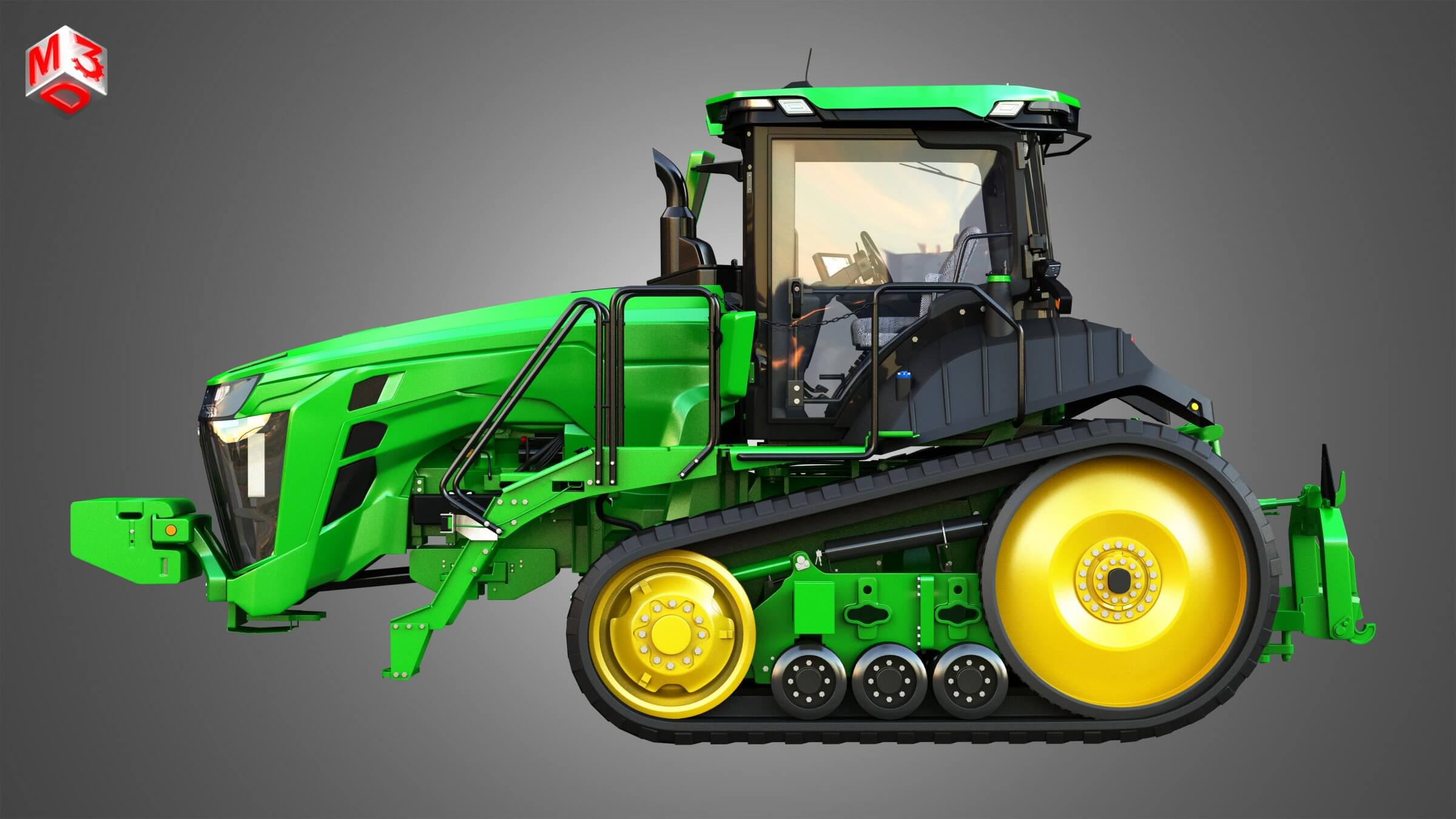 8RT Series Vehicle - 3D Model by Markos3d