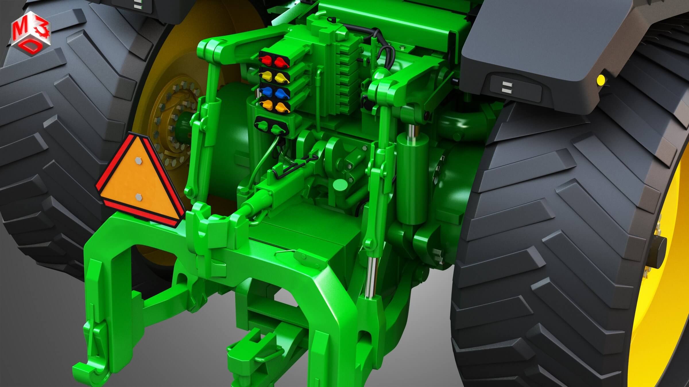 8RT Series Vehicle - 3D Model by Markos3d