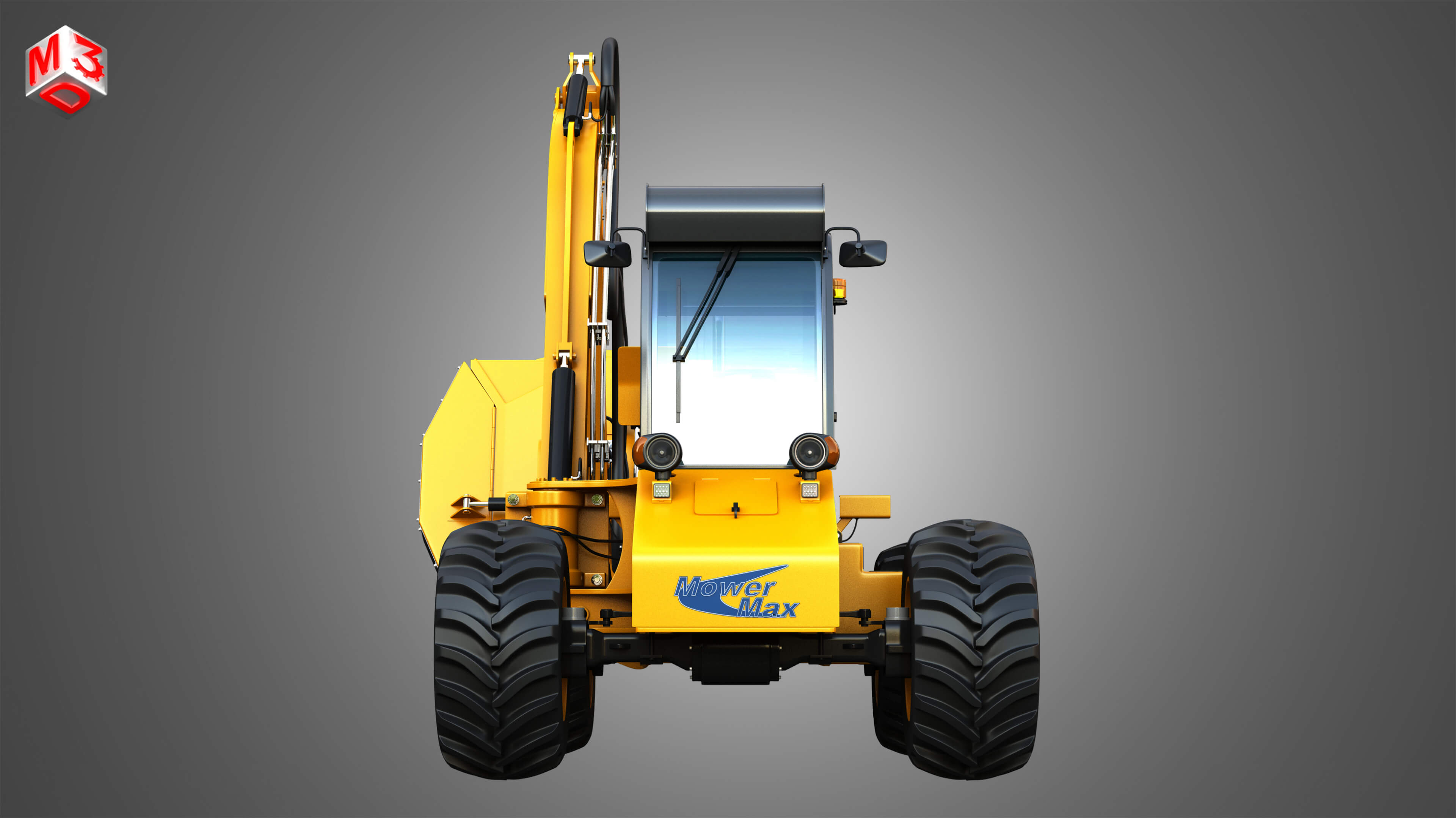 Atmax Equipment Co Mowermax BM - 3D Model by Markos3d