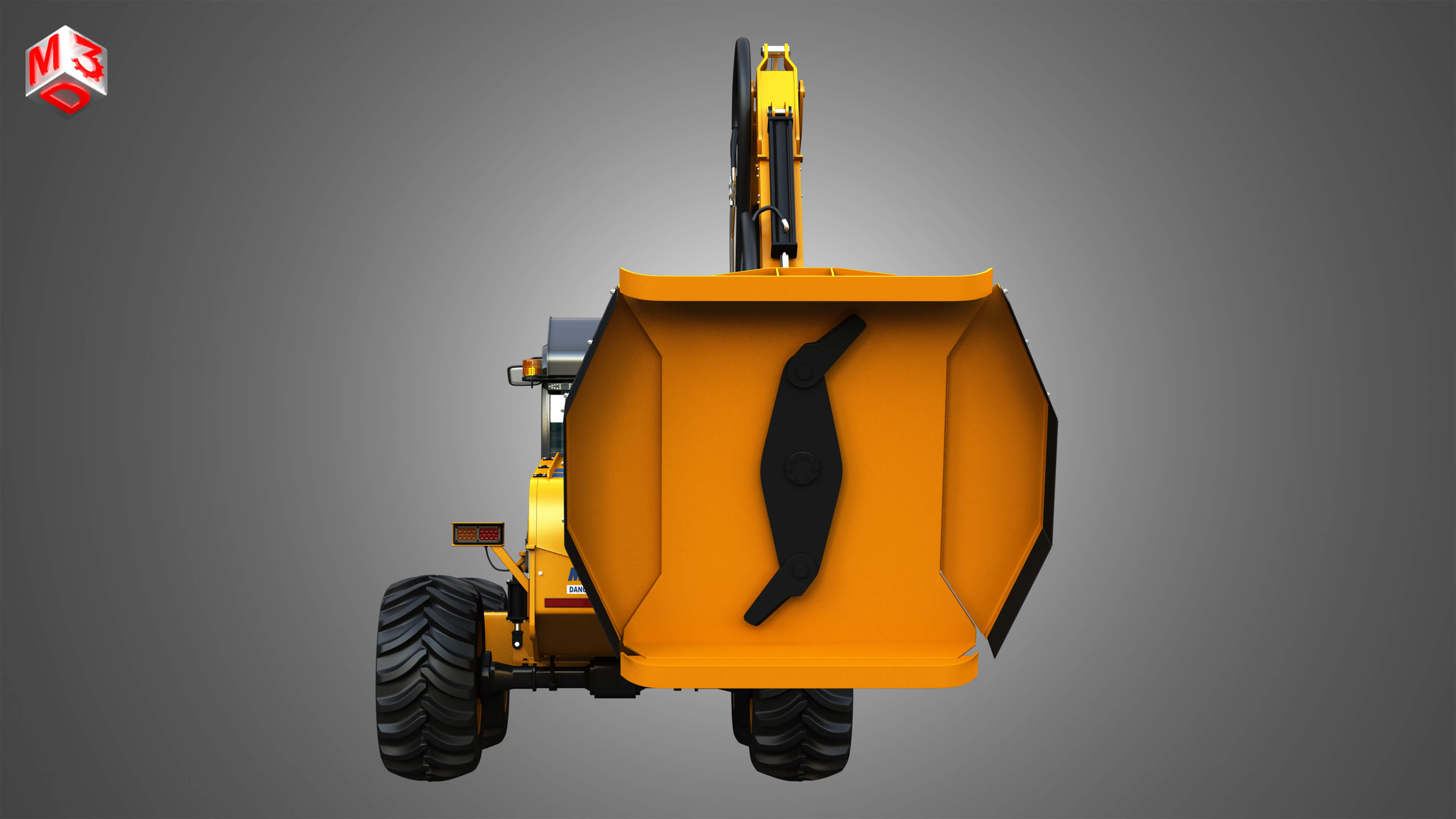 Atmax Equipment Co Mowermax BM - 3D Model by Markos3d