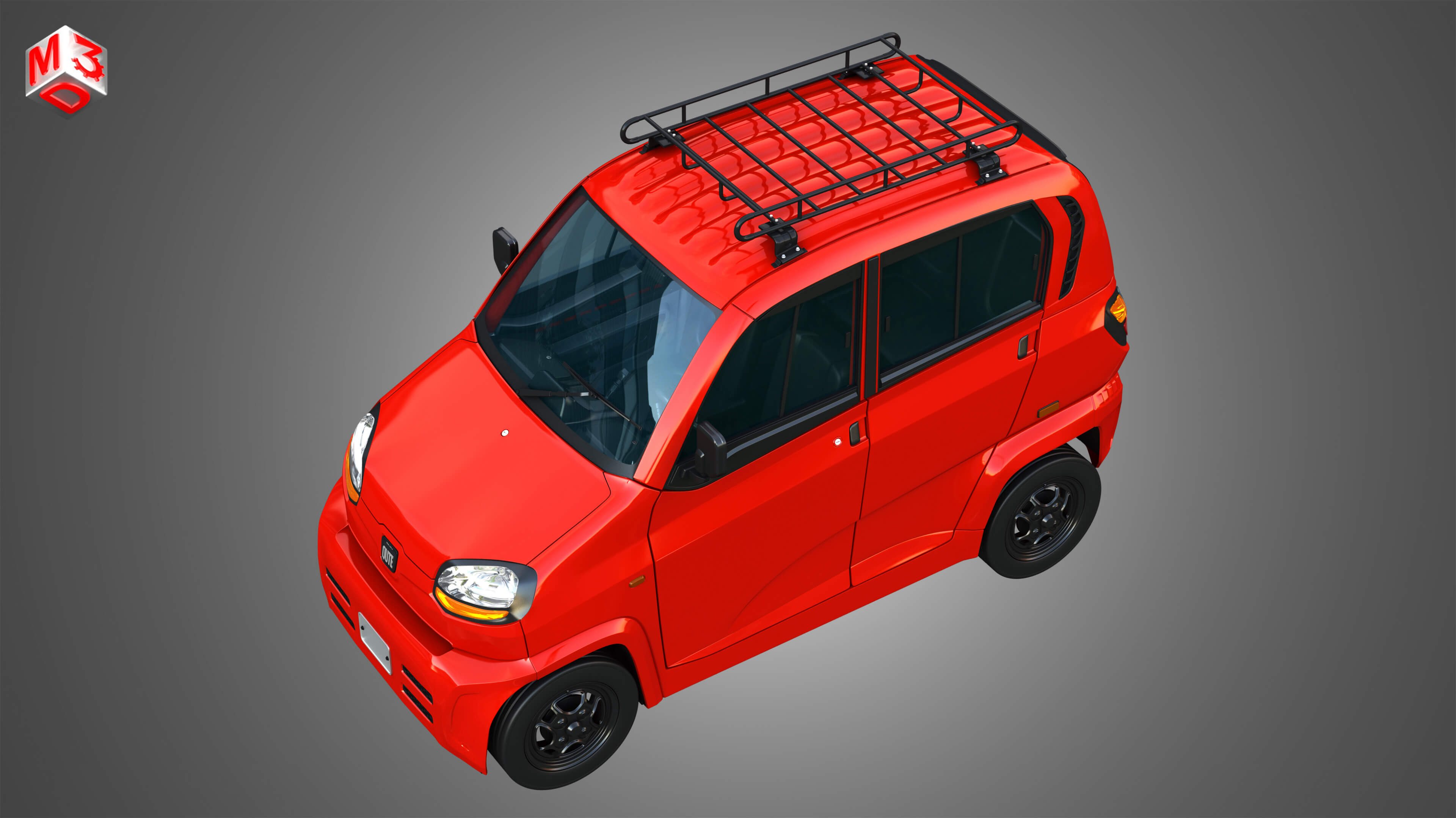 Bajaj Qute Car - 3D Model by Markos3d